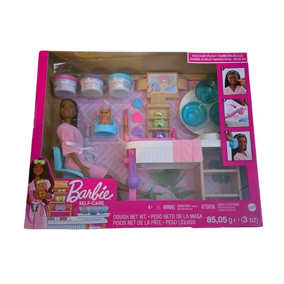 Barbie | Toys | Barbie Face Mask Spa Day Playset | Poshmark